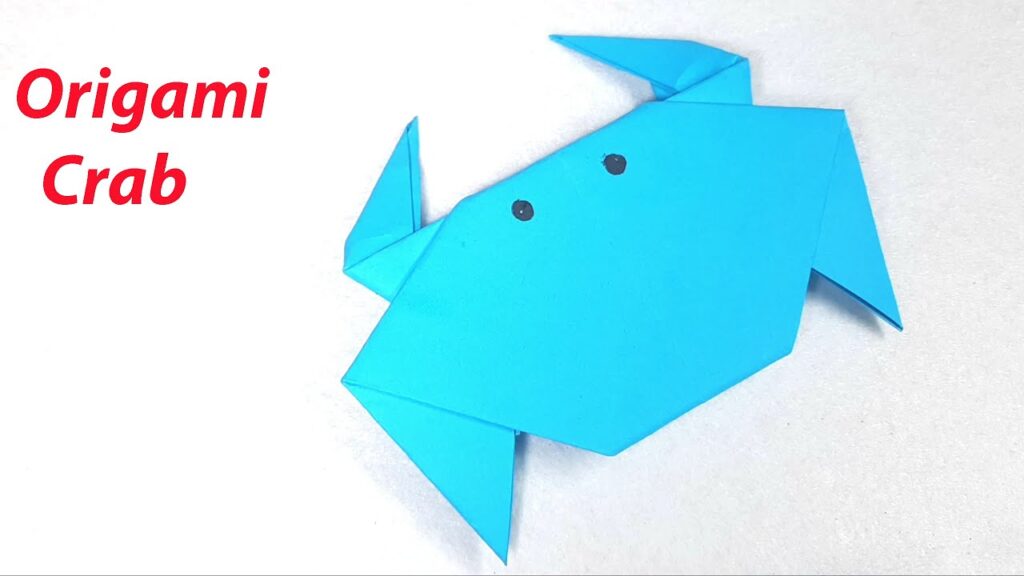 How to Make a Paper Crab – Origami Crab Tutorial for begginers – Craft ...